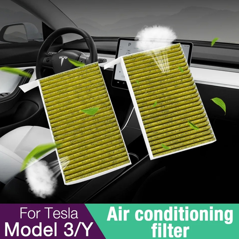 air condition carbon pollen cabin air filter for tesla model 3/y /Model ...