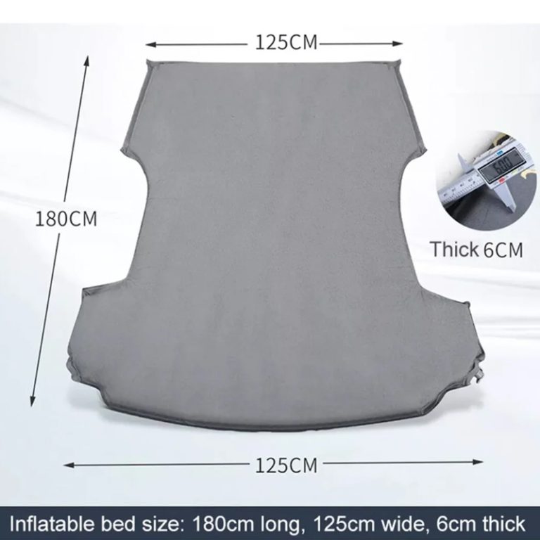 Camping mattress with Set of (2) pillows Tesla model y - Tesla Gear, UK