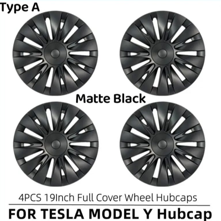 19″ Blade Hubcaps (v2) – Model Y - Tesla Gear, UK