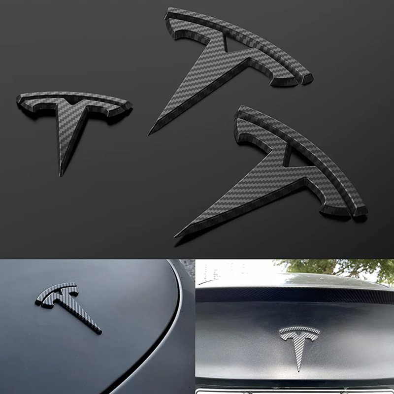(T Badge Caps – Model Y (2021) - (2024) - Tesla Gear, UK