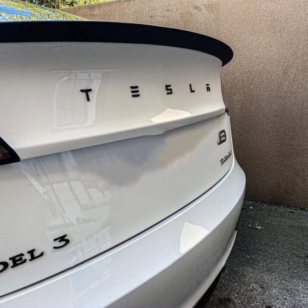 TESLA Letter Badge - Tesla Gear, UK